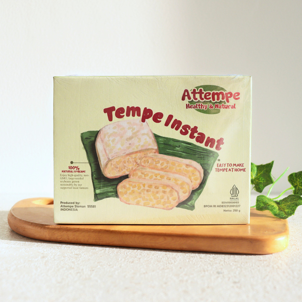 Jual Tempe Instant DIY Kit Tempe Kedelai Lokal Organik - Attempe ...