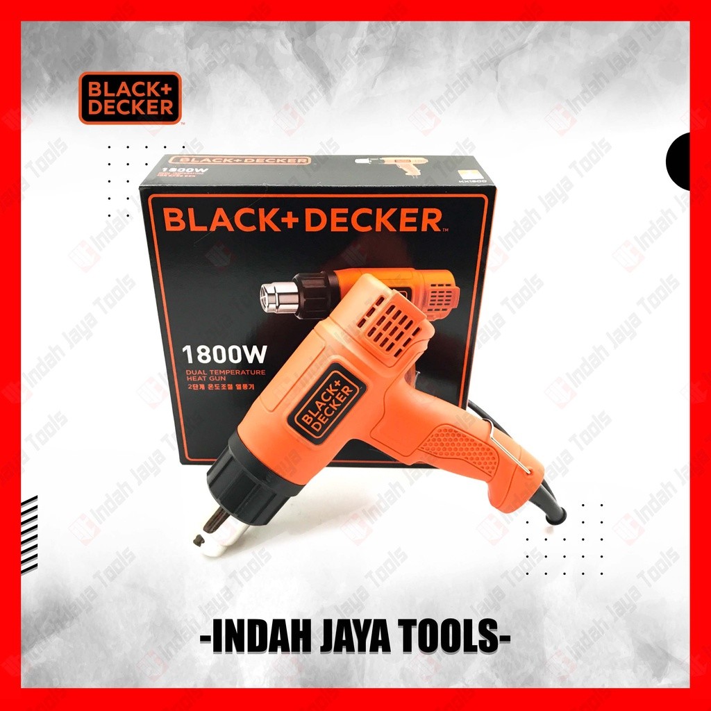 Jual Hot Air Heat Gun 1800 Watt BLACK + DECKER KX1800B1 / KX 1800 B1 Hot Gun Heat Gun | Shopee ...