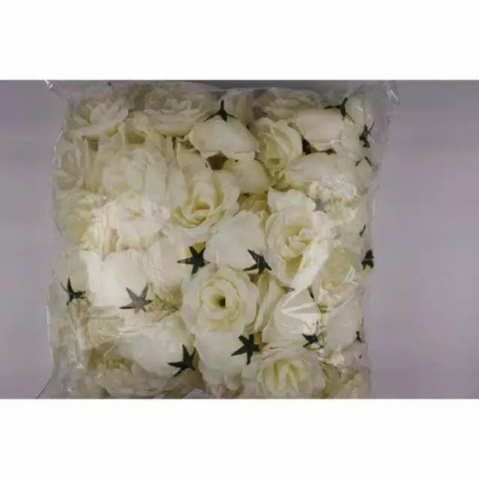 Jual Rose Tanpa Tangkai Isi 100 Pcs . Bunga mawar mak artificial ...