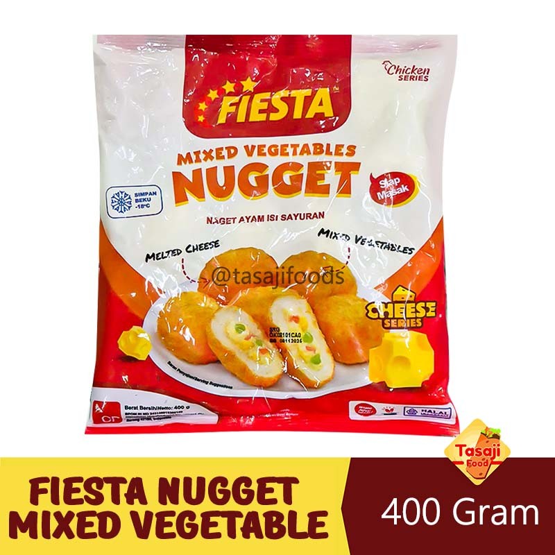 Jual Fiesta Nugget Mixed Vegetable 400 Gram Nugget Ayam Isi Sayuran ...