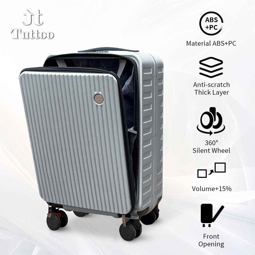 Jual TUTTOO Koper Size 20 Inch 24 Inch Tahan Tekanan dan Awet Kabin ...