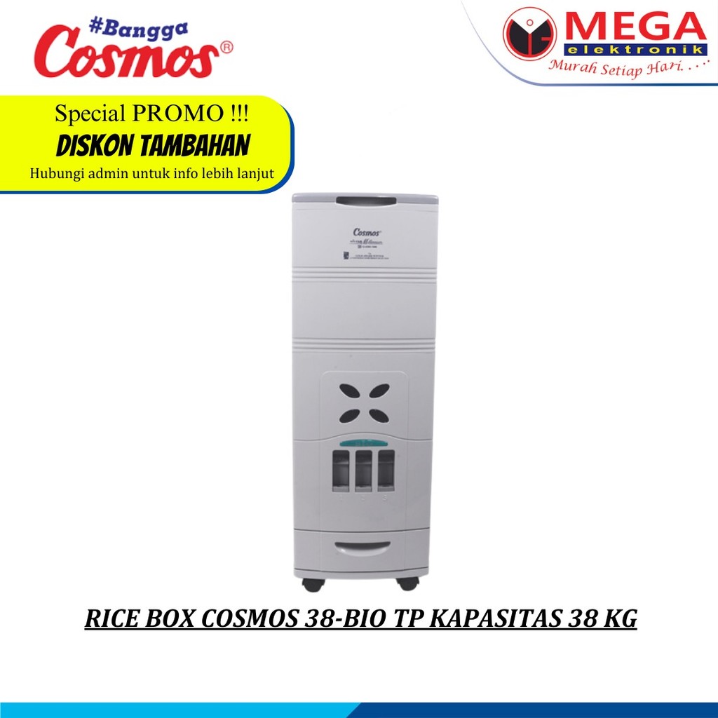 Jual RICE BOX COSMOS 38-BIO TP KAPASITAS 38 KG | Shopee Indonesia