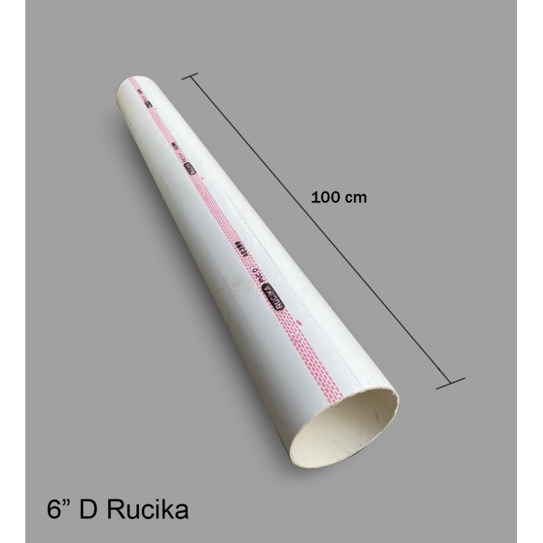 Jual Pipa potongan 6 Inch D Rucika 100 cm kiranatokos | Shopee Indonesia