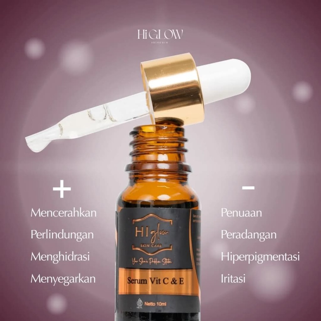 Jual Serum - Serum Vit C E Collagen Hi Glow Skin Care Original BPOM ...