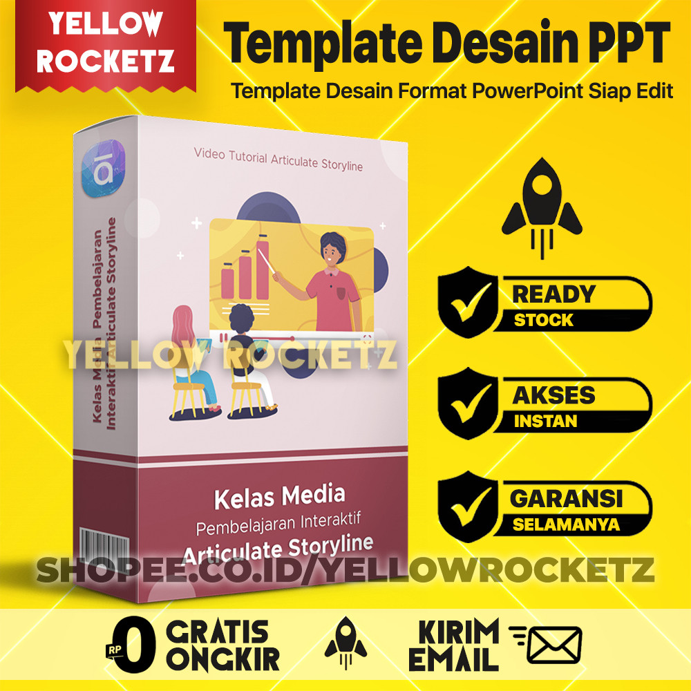 Jual Media Pembebajaran Interaktif Articulate Storyline - Template ...