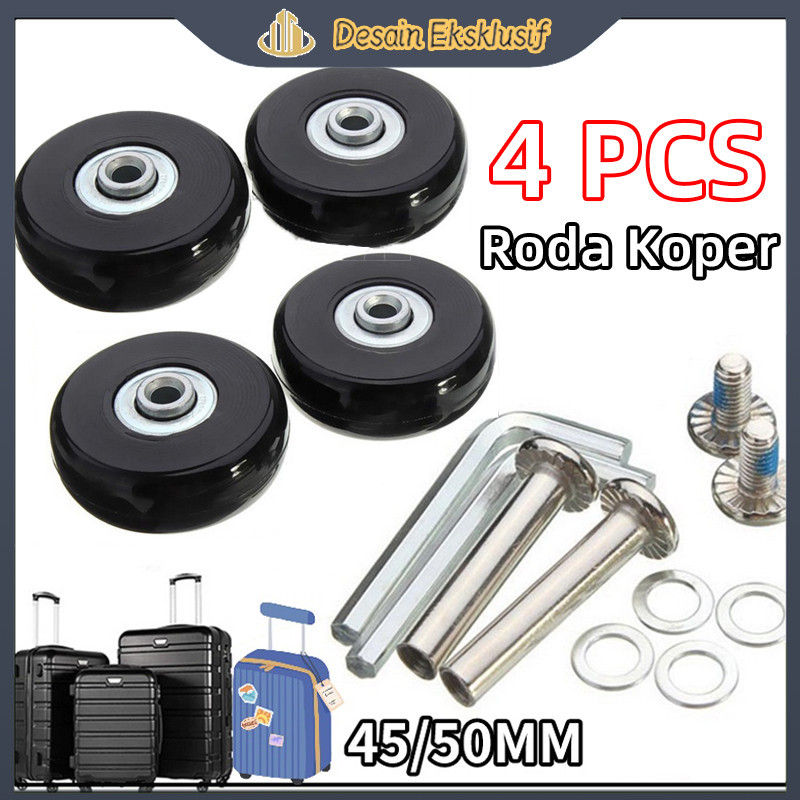 Jual 4Pcs Roda Koper / Roda Putar 360 / Roda Koper Viber / Roda Koper ...