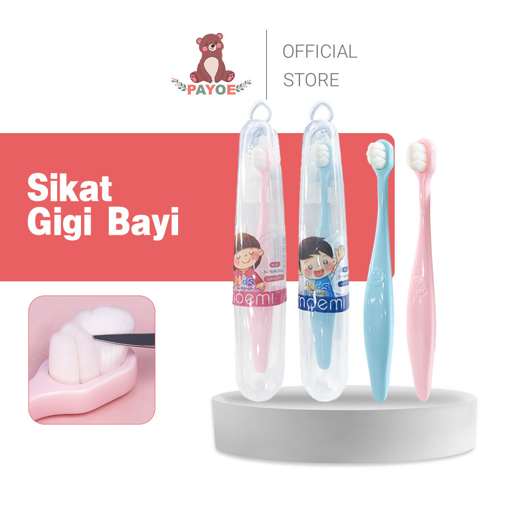 Jual PAYOE Sikat Gigi Bayi Anak 2-10 Tahun Lembut Kids Toothbrush Baby ...