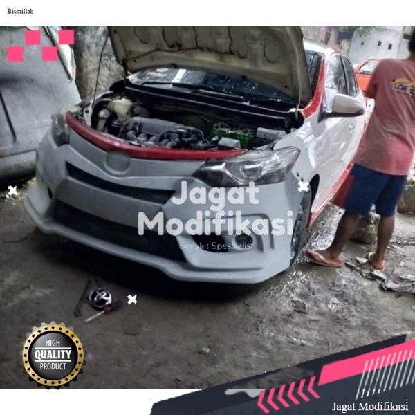 Jual Modifikasi Bodykit TOYOTA VIOS GEN 3 2013 2014 2015 2016 2017 ...