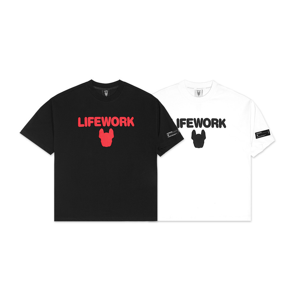 Jual LifeWork Puff Logo T-Shirt | Shopee Indonesia