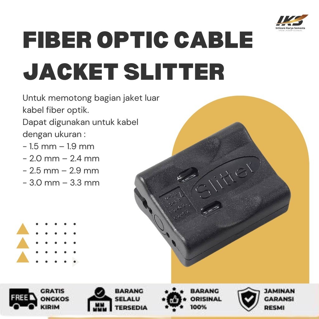 Jual Fiber Optical Slitter Tube / Sliter tube Pengupas Kabel Fiber ...