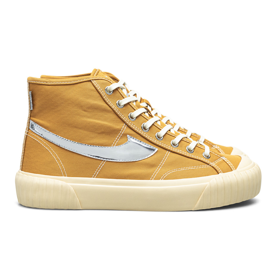 Jual Sepatu Compass Vintage 25th Hi Mustard Silver | Shopee Indonesia