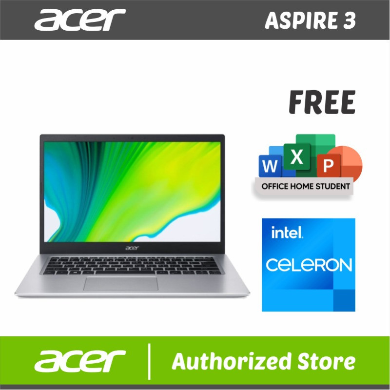 Jual ACER ASPIRE 3 A314-35 N5100 8GB 512GB 14" FHD TN W11 OHS | Shopee ...