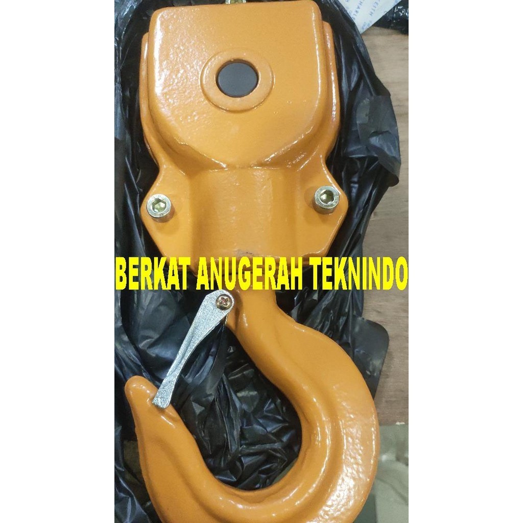 Jual " Bottom Hook Assymbly " Spare Parts Chain Hoist NITTO Cap.2 ton ...