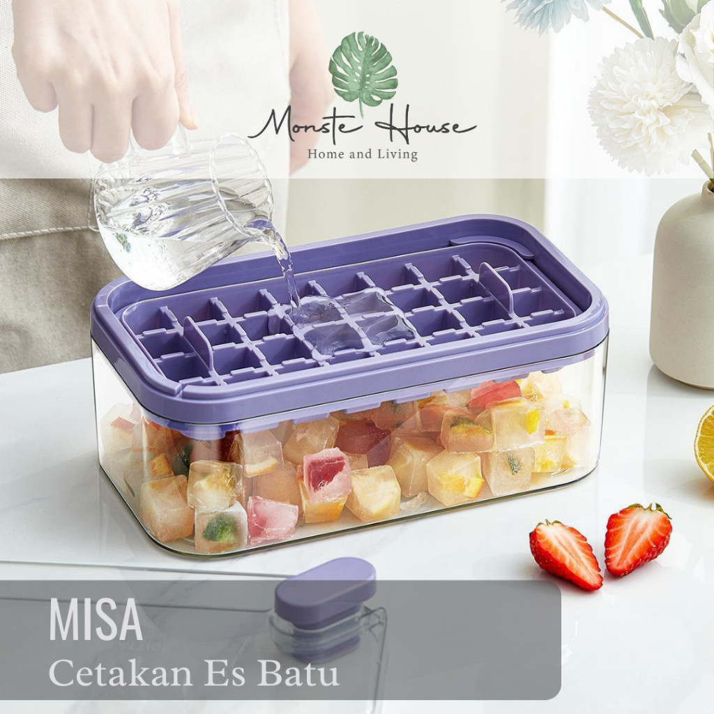 Jual |MONSTE| MISA Tempat Es Ice Mudah Wadah Otomatis Es Mnimalis ...