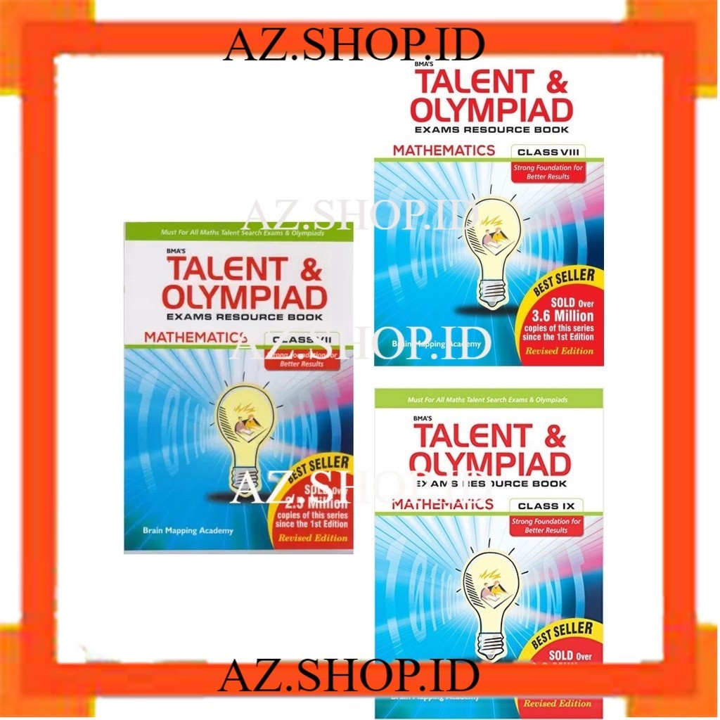 Jual Buku BMA’s Talent& OlympiadExams Resource BookMathmatics Class VII ...