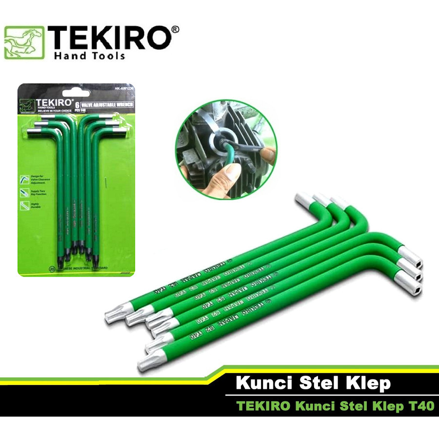 Jual TEKIRO Kunci Stel Klep Motor Kunci L Klep Motor T40 Set 6pcs ... Jual TEKIRO Kunci Stel Klep Motor Kunci L Klep Motor T40 Set 6pcs ...