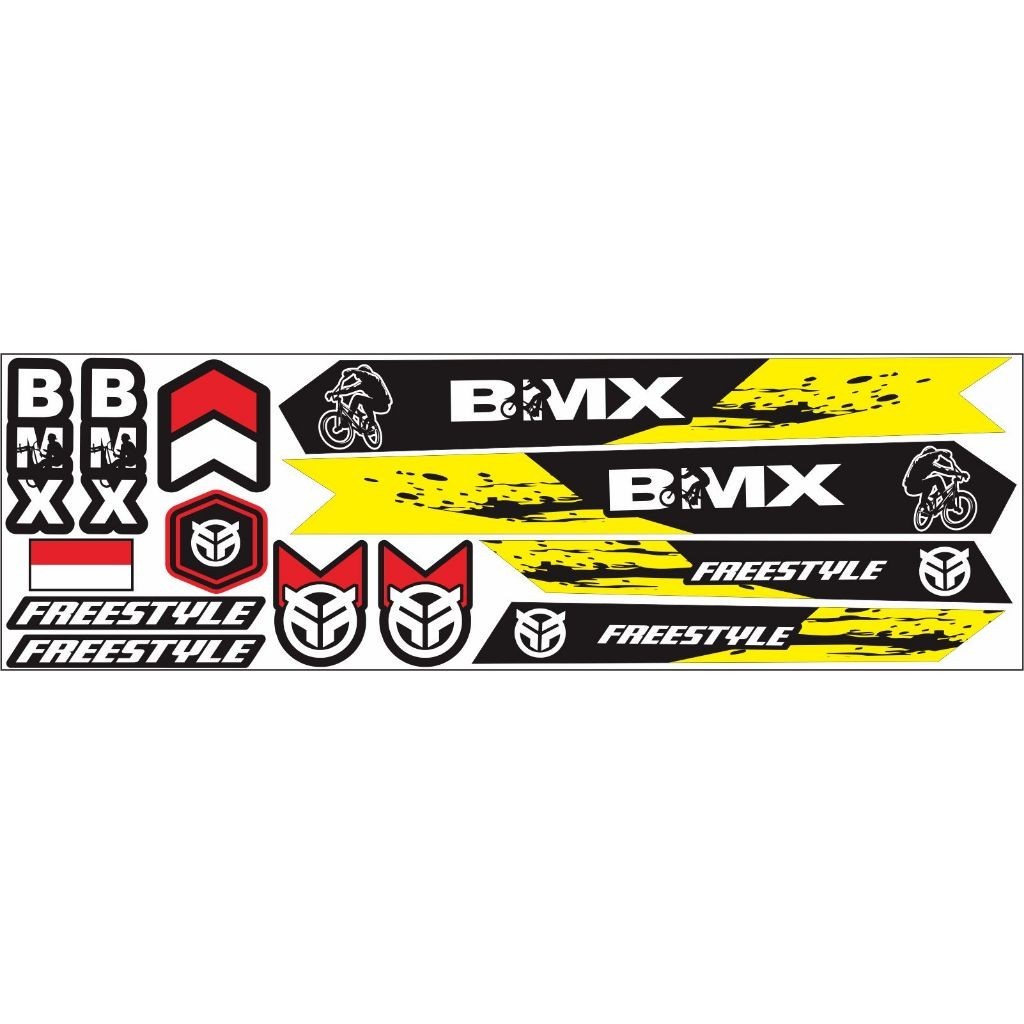 Jual VARIASI STRIPING SEPEDA ALL BMX MOTIF SETIKER BMX VARIASI STRIPING ...