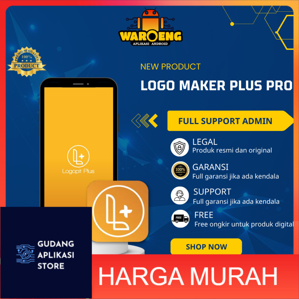 Jual Logo Maker Plus Pro Premium No Trial Full Version Lifetime Bergaransi Android | Shopee ...