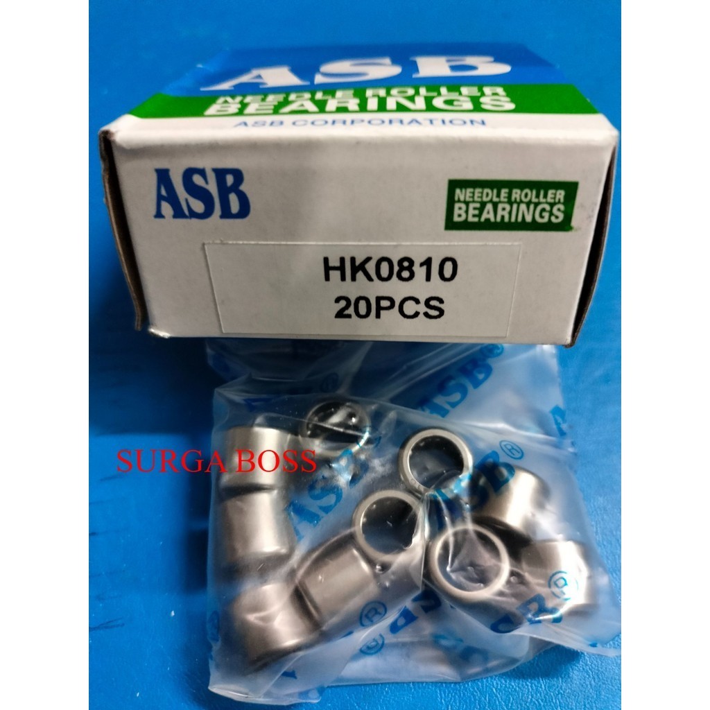 Jual Bearing Needle HK 0810 merk ASB / HK0810 ( minimal pembelian 10pc) | Shopee Indonesia