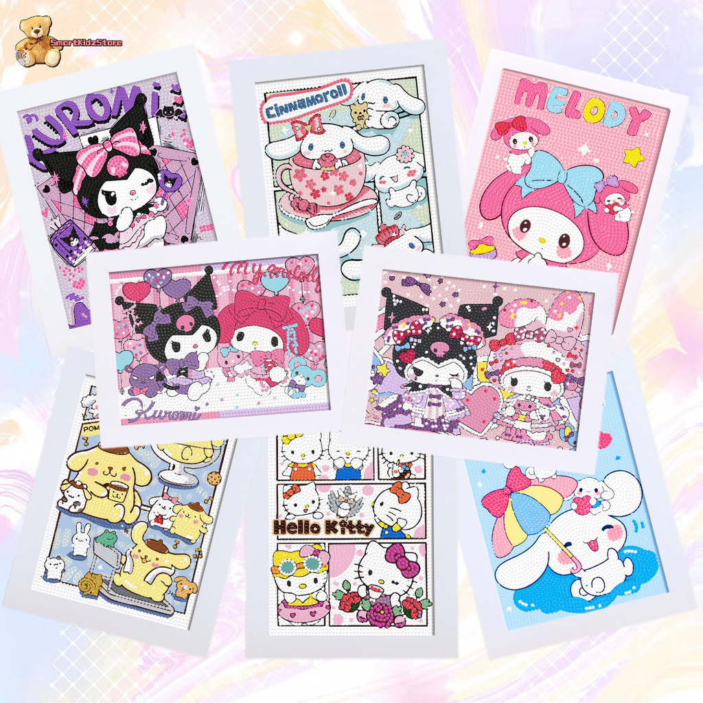 Jual Mainan Anak Diy Diamond Sticker Painting Edukasi Bingkai Ukuran ...