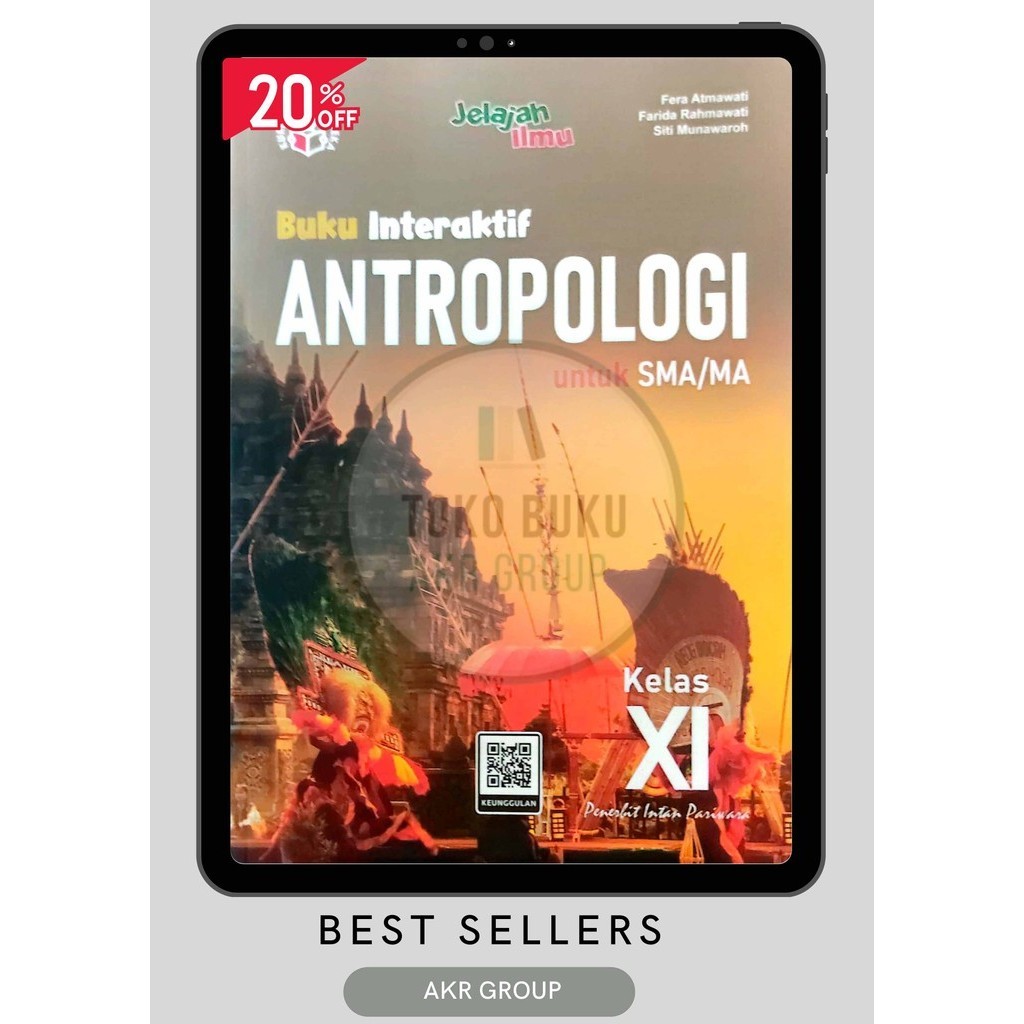 Jual Buku Interaktif ANTROPOLOGI SMA/MA Kelas 11/XI Kurikulum Merdeka Intan pariwara Tahun 2024 ...