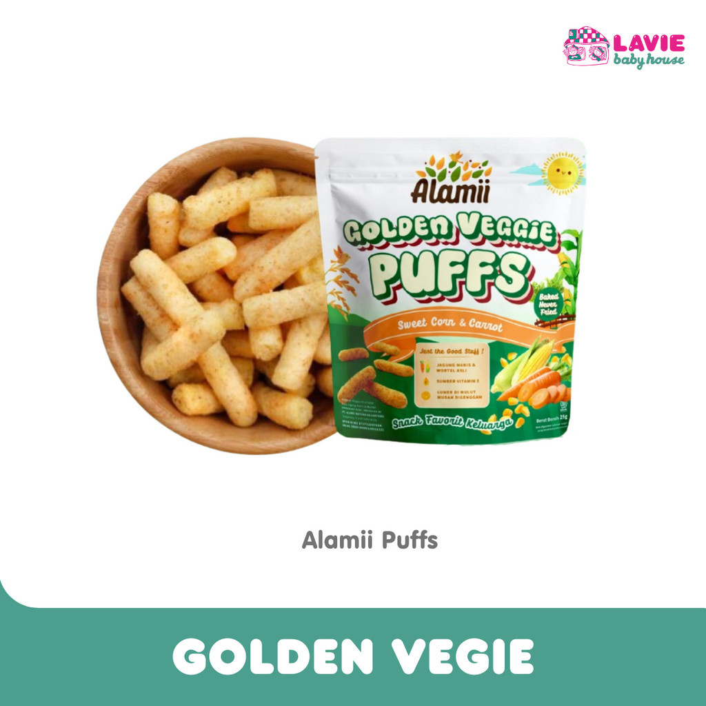 Jual Alamii Puffs - Snack Bayi Puff Cemilan Bayi Makanan Anak | Shopee ...
