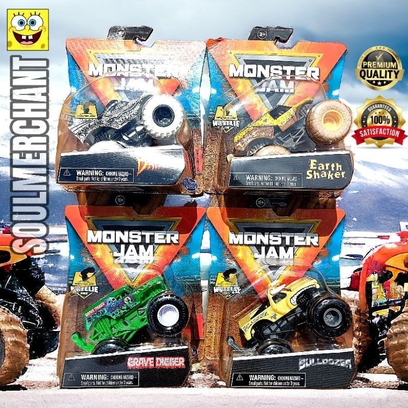 Jual HOTWHEELS MONSTER JAM MONSTER TRUCK TRUCKS - DRAGON GRAVE DIGGER ...