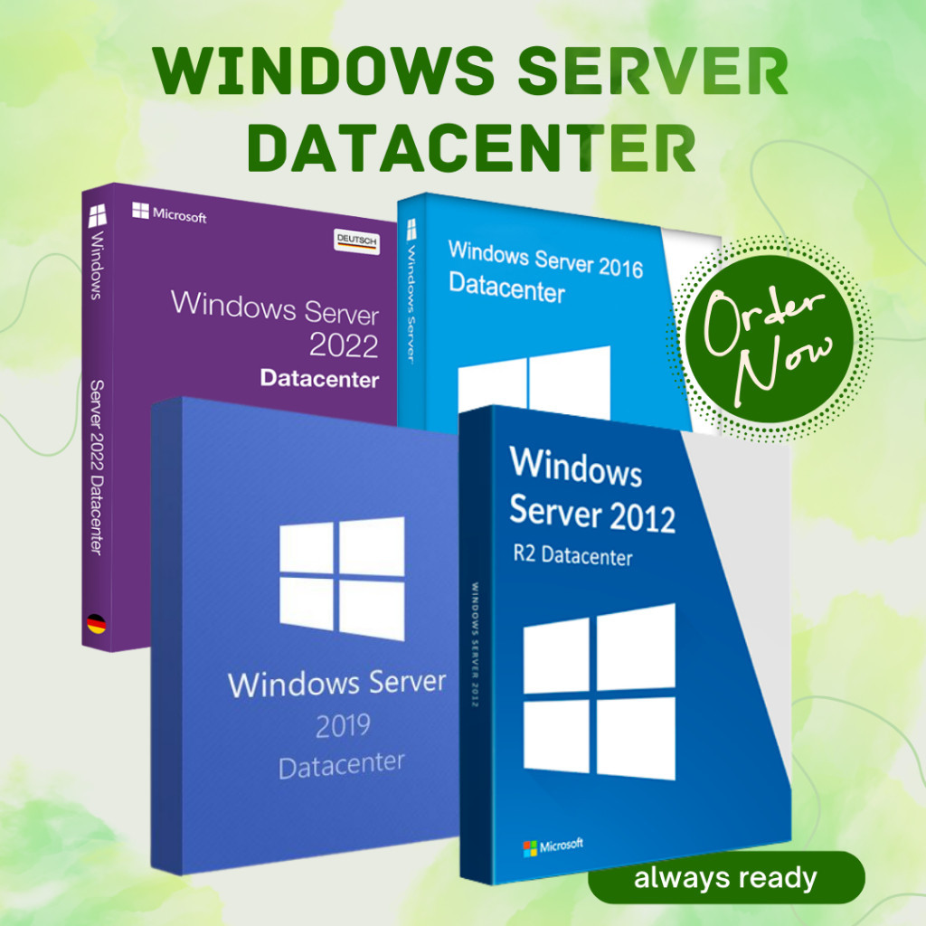 Jual windows server Datacenter 2022 | 2019 | 2016 | 2012 R2 Digital ...