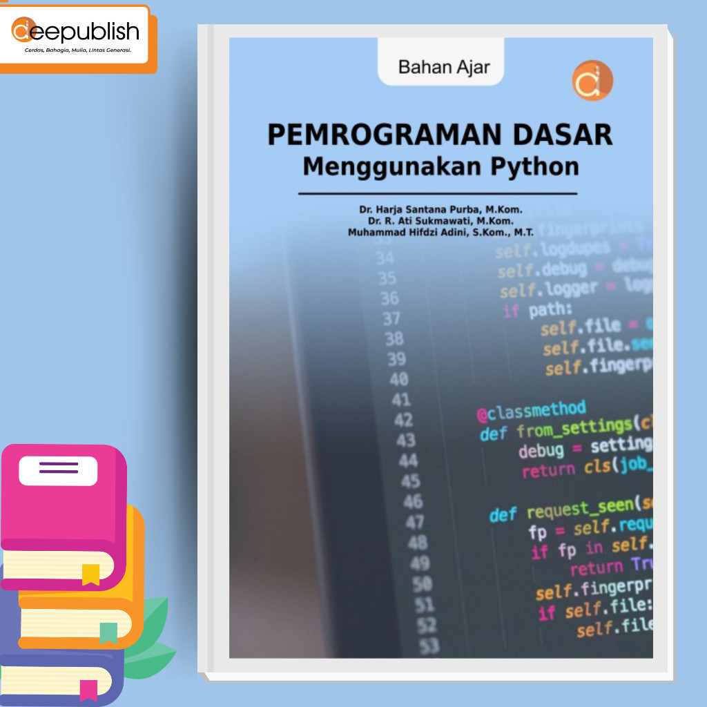 Jual Buku Pemrograman Dasar Menggunakan Python - Harja Santana Purba # ...