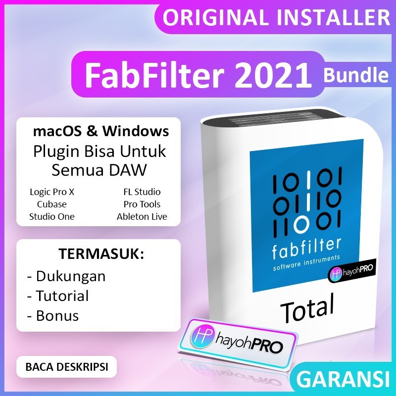 Jual FabFilter Total Bundle 2021 macOS Windows MAC WIN | Shopee Indonesia