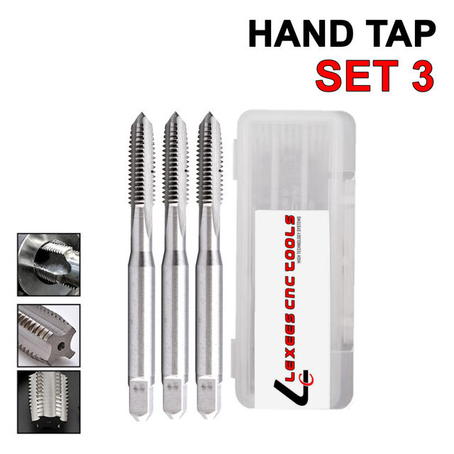 Jual Hand Tap M16 X 2 HSS LEXEES Taps Tangan M16X2 Lurus PO Ulir Thread ...