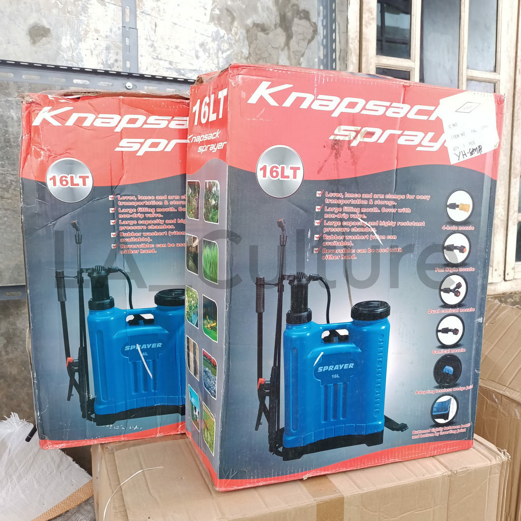 Jual Knapsack SPRAYER 16 Liter Tangki Sprayer Manual Alat Semprotan ...