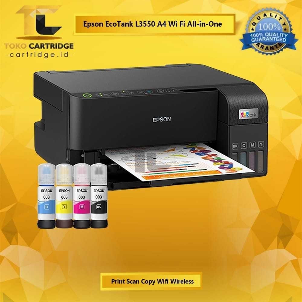 Jual Printer Ecotank Epson L3550 Hitam Multifungsi Print Scan Copy ...