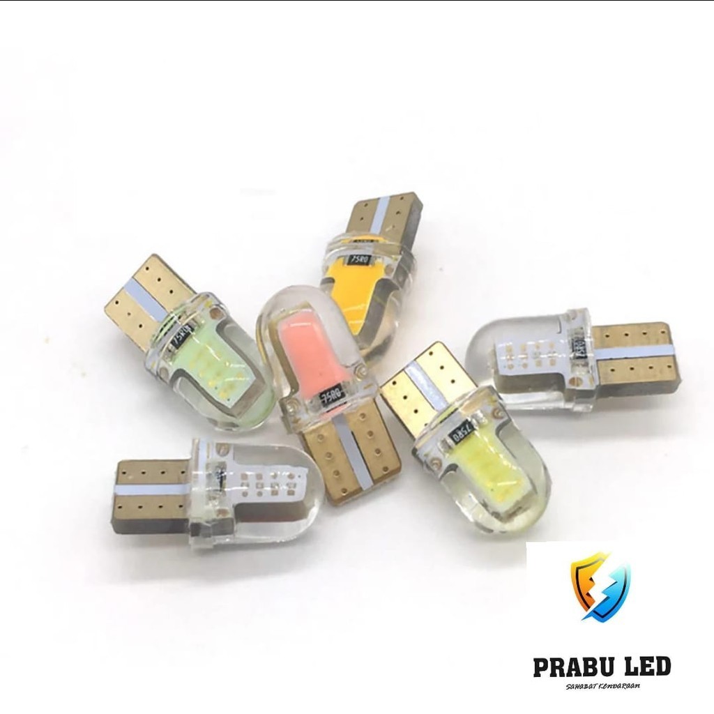 Jual Lampu LED T10 Gel jelly Sein Senja Mundur Lampu Plat Nomor Tahan ...