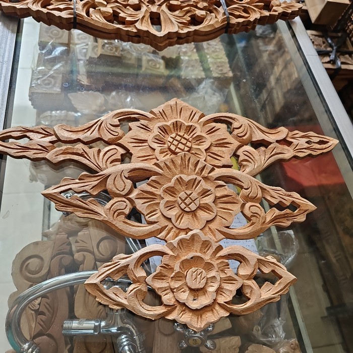 Jual Ukiran kayu Motif Mawar Ornamen | Shopee Indonesia