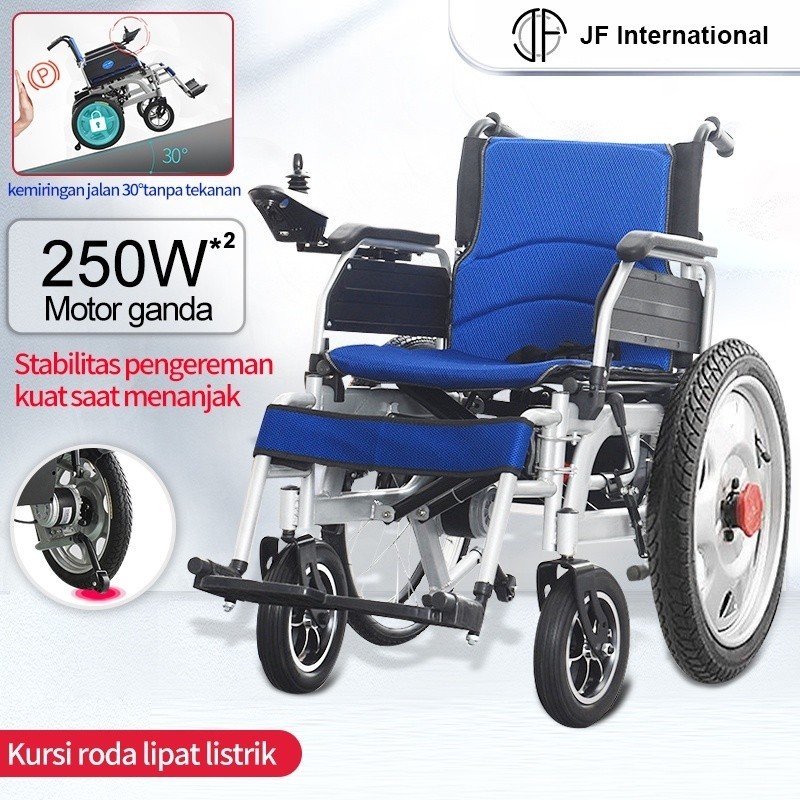 Jual Kursi Roda Elektrik OT29B Bisa Lipat Ekonomis / Kursi roda medis ...