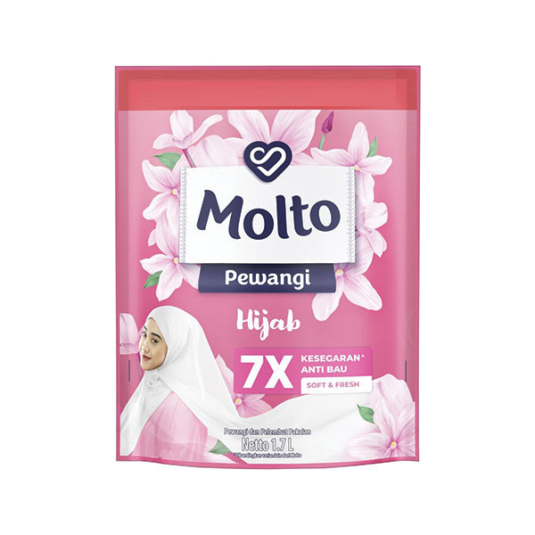 Jual MOLTO PEWANGI PINK PCH 1.7 L | Shopee Indonesia