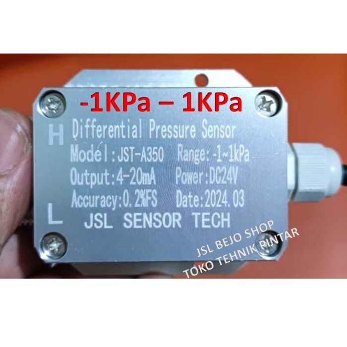 Jual DIFFERENTIAL PRESSURE TRANSMITTER 4-20MA DC 24V 2 WIRE - -1KPA-1KPA | Shopee Indonesia
