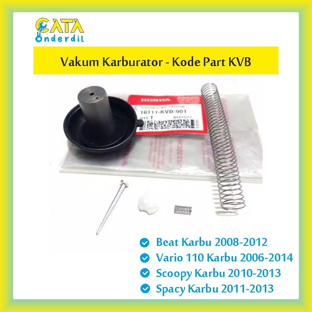 Jual Vakum Karburator Beat, Vario KVB | Shopee Indonesia