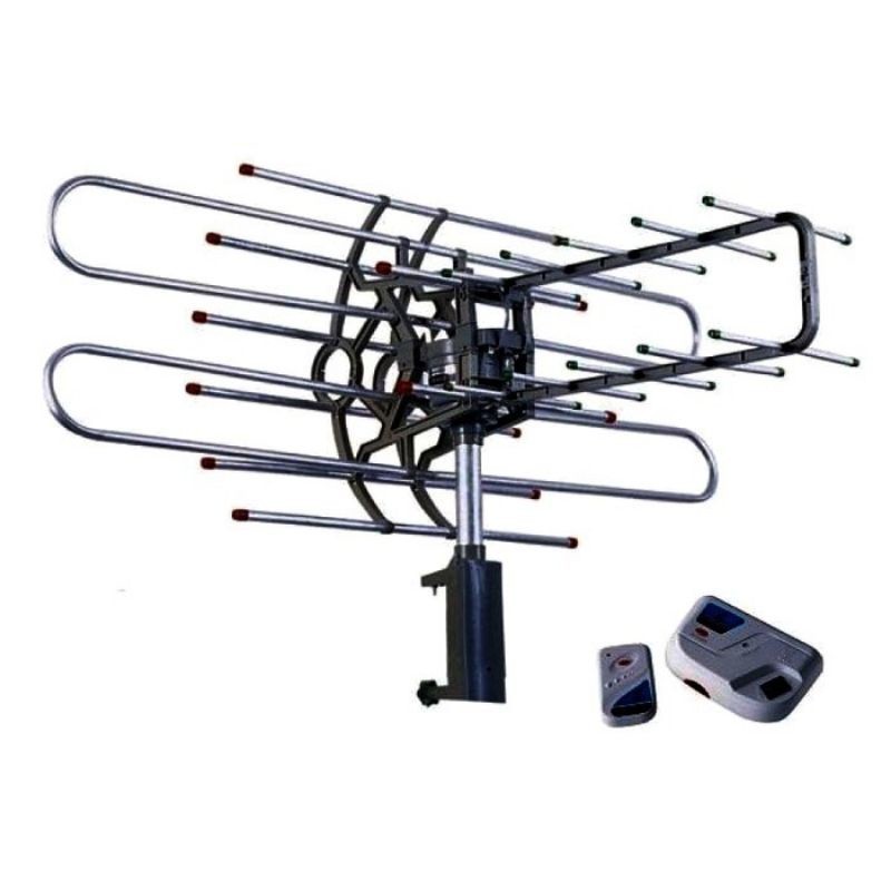 Jual Spro1 Antena REMOT TV Digital Outdoor dengan Remote + Booster ...