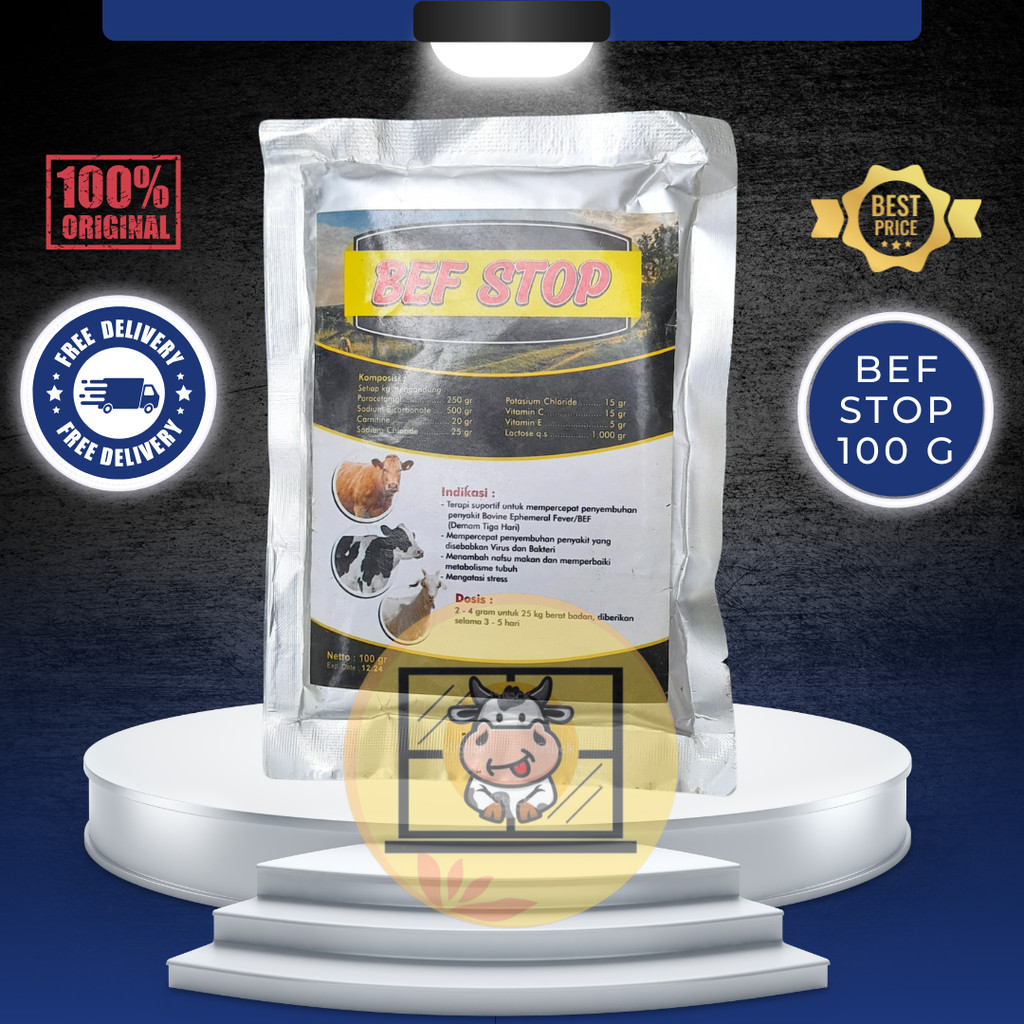 Jual BEF STOP 100 GRAM - Anti Ambruk Suplemen Recovery Untuk Demam Pada ...