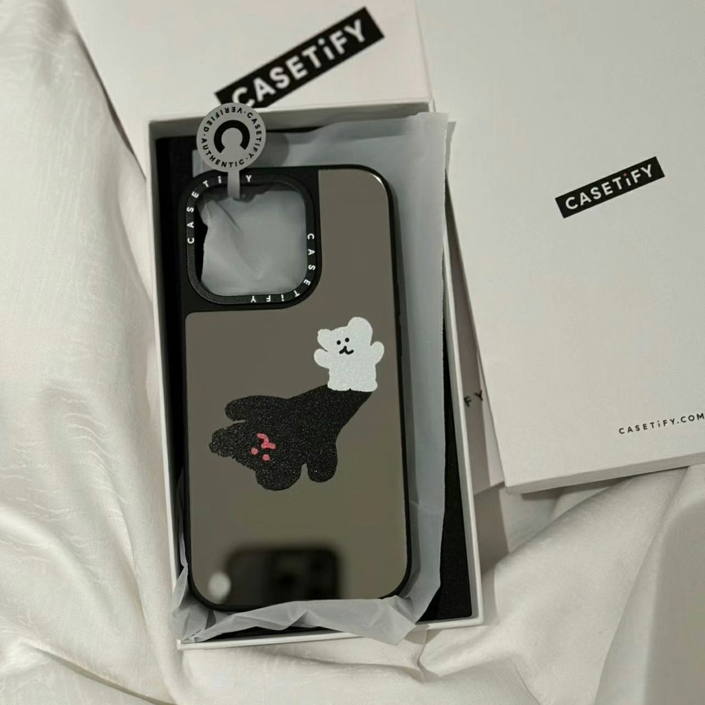 Jual Casing Casetify Beruang Putih Bayangan iPhone 15/14 Pro Max 11 ...