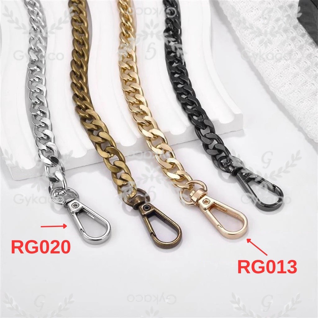 Jual Accesories Tas Rante Tas NEKEL - TEBAL PREMIUM R020 / RG020 (Rantai + Gaitan) - (IMPORT ...