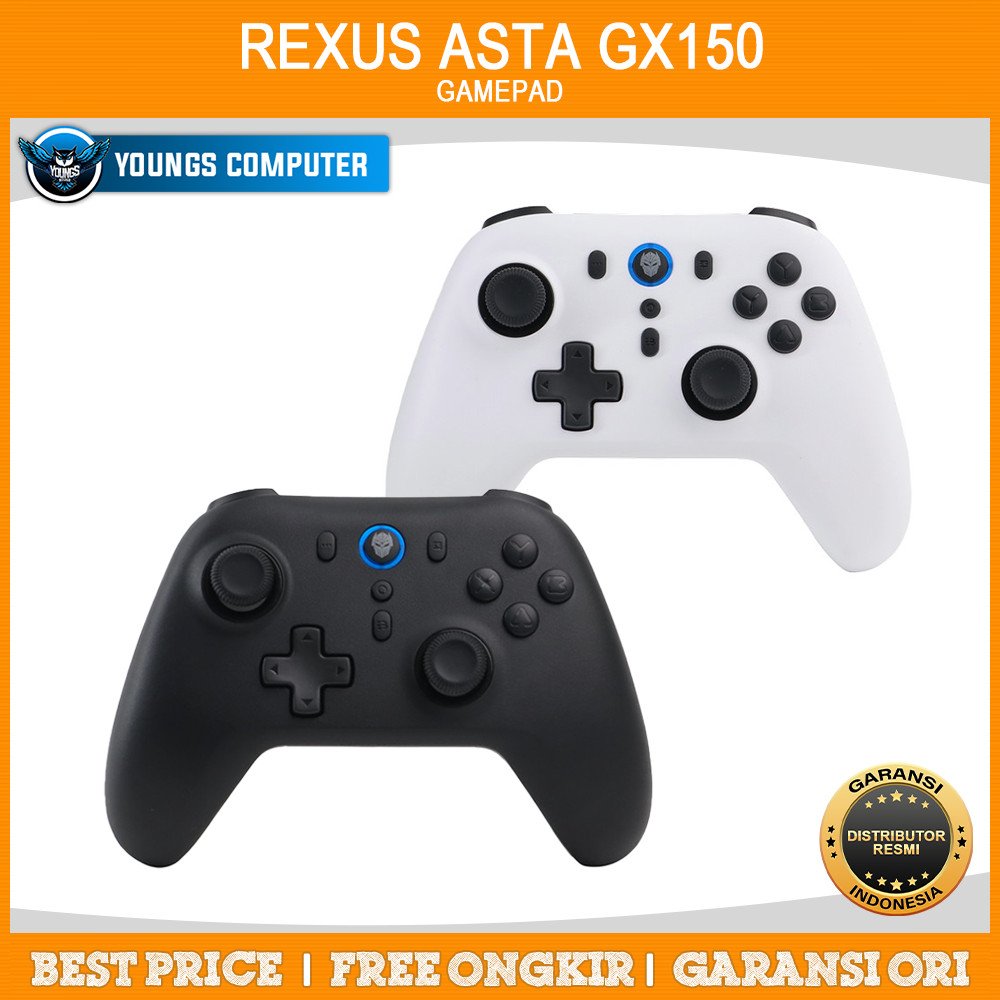 Jual GAMEPAD REXUS GLADIUS ASTA GX150 - WIRELESS GAMEPAD ANDROID PC PS3 ...