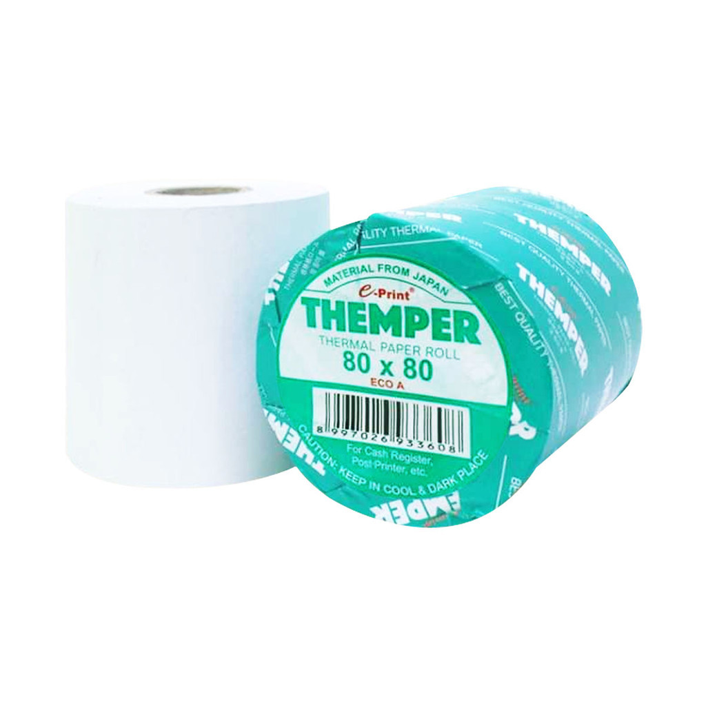 Jual E-PRINT 80X80 mmKertas Print Roll Eco Kertas Kasir Thermal Paper ...