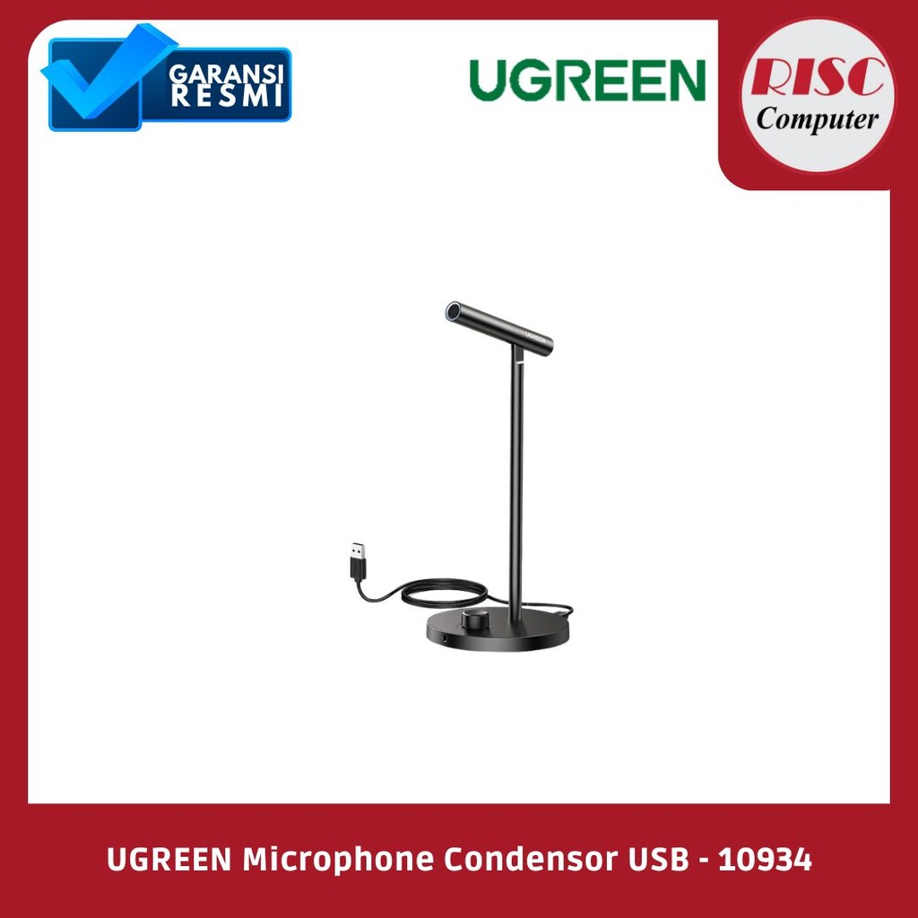 Jual UGREEN Microphone Desktop USB Mic For Zoom Streaming Gaming Condenser - 10934 | Shopee ...