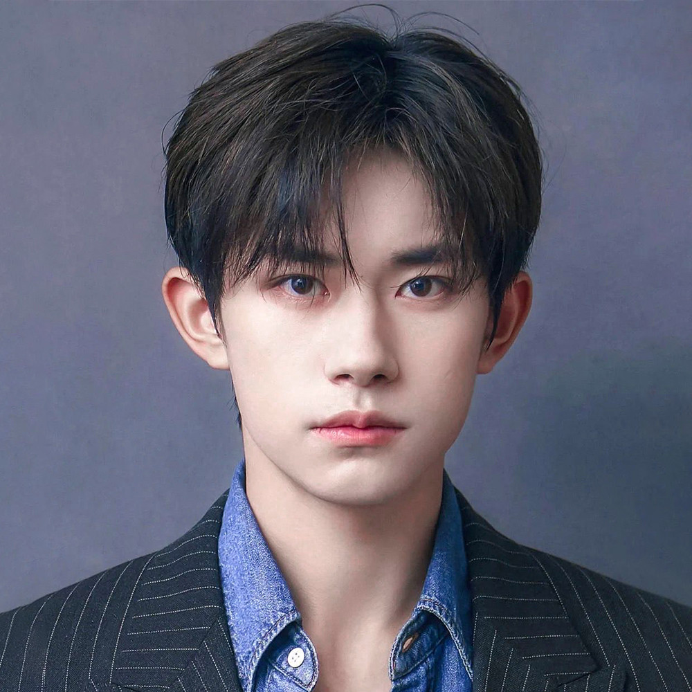 Jual Versi Korea wig tampan, rambut pendek pria, fluffy, alami, penutup ...