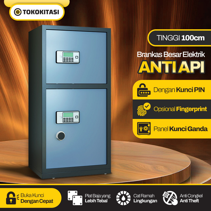 Jual BRANKAS BESAR TAHAN API 100-150CM BRANKAS SAFE BOX ANTI API ...