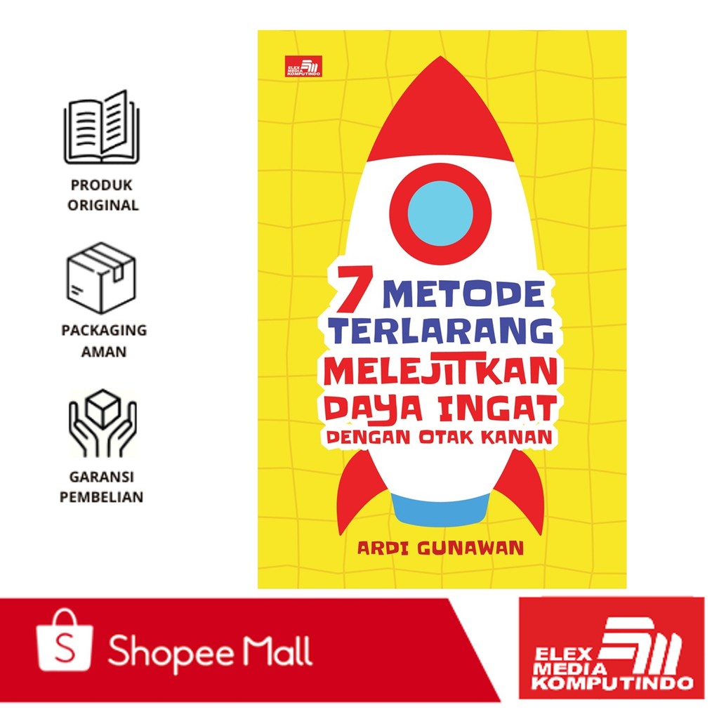 Jual Elex - 7 Metode Terlarang Melejitkan Daya Ingat dengan Otak Kanan ...