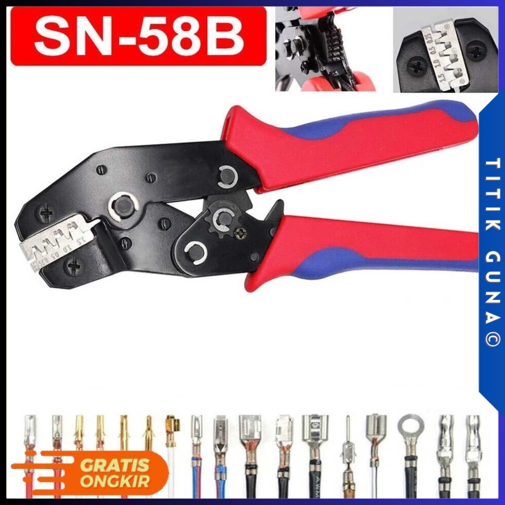 Jual YEFYM Tang Crimper Terminal Cable Crimping Plier Compression Tool ...